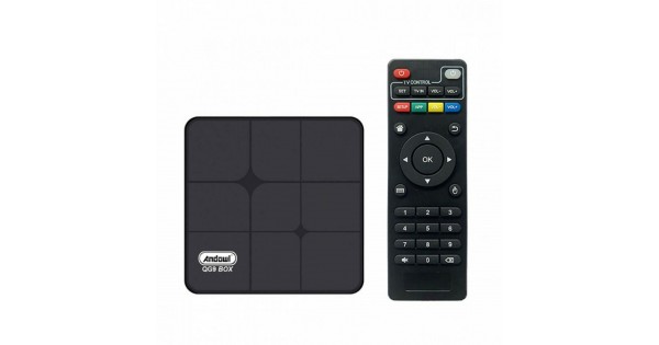 ANDOWL Q5 ANDROID TV BOX 4CORE RAM-4GB ROM-64GB